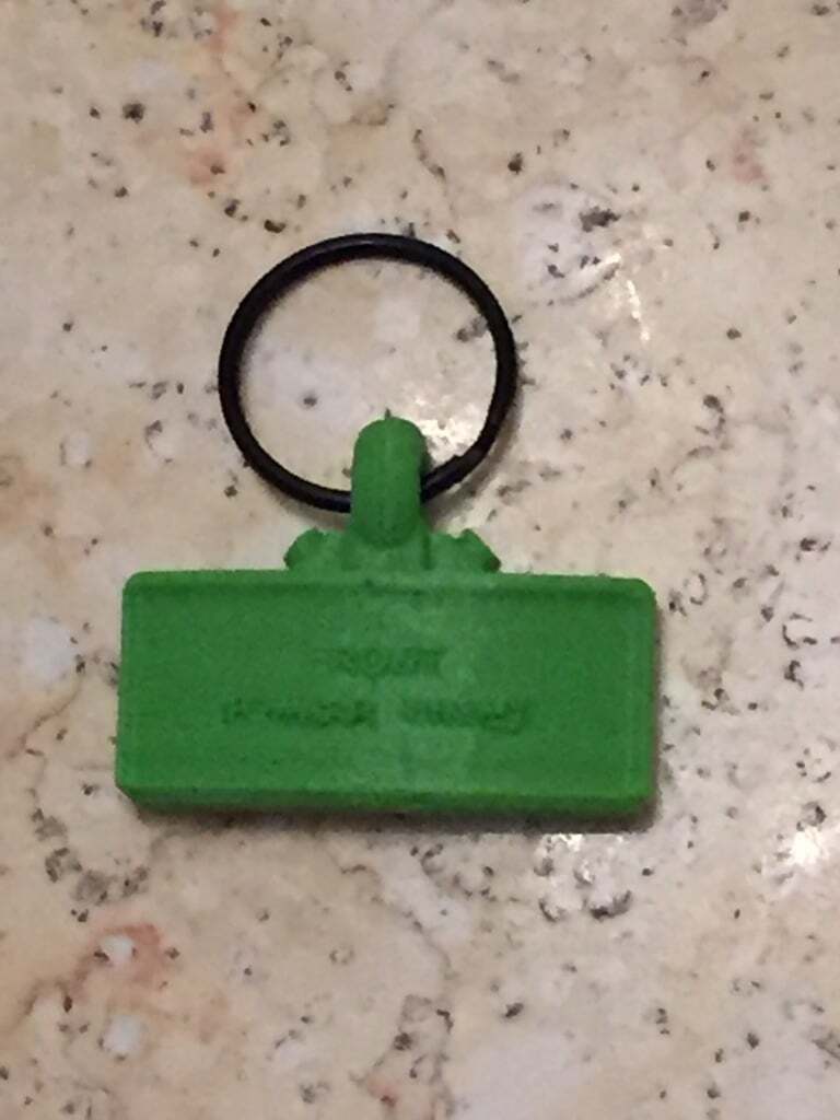 3D printed Claymore Mine Keychain・Cults