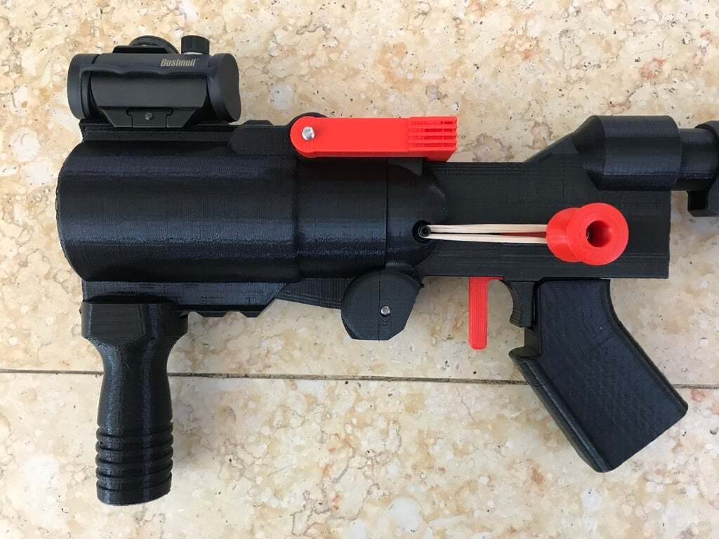 3D printing BOOM STICK (Grenade Launcher V2)・Cults