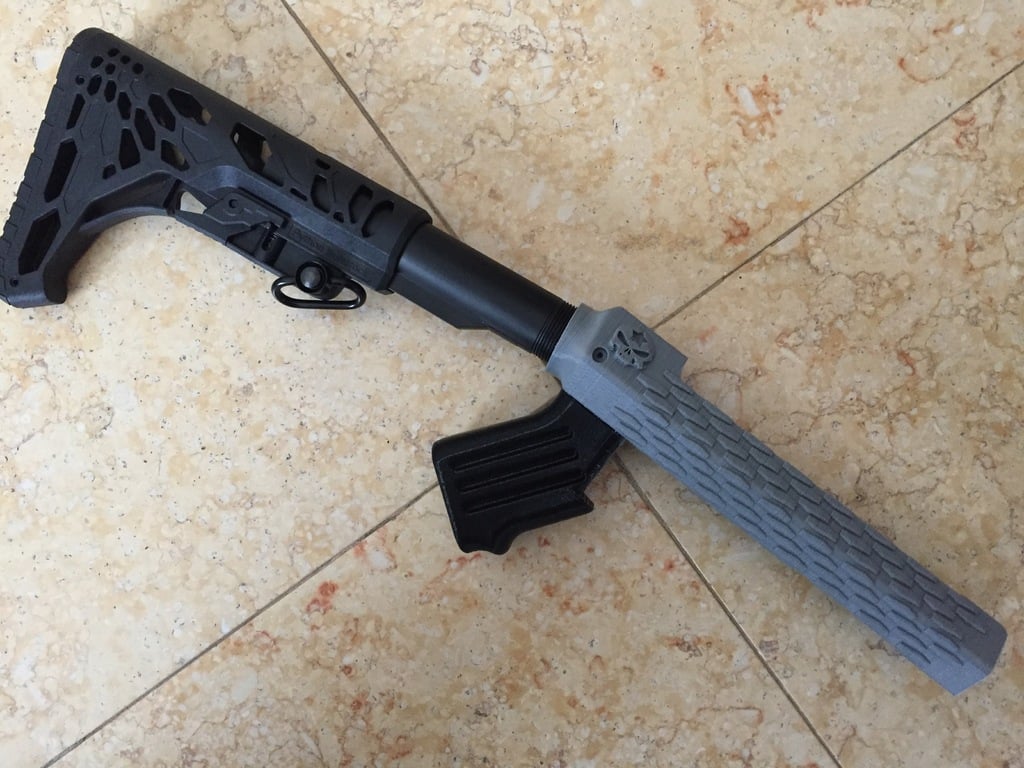 ⚽ COBRA (Ruger 10/22 Retractable Stock)・3D Print・Cults