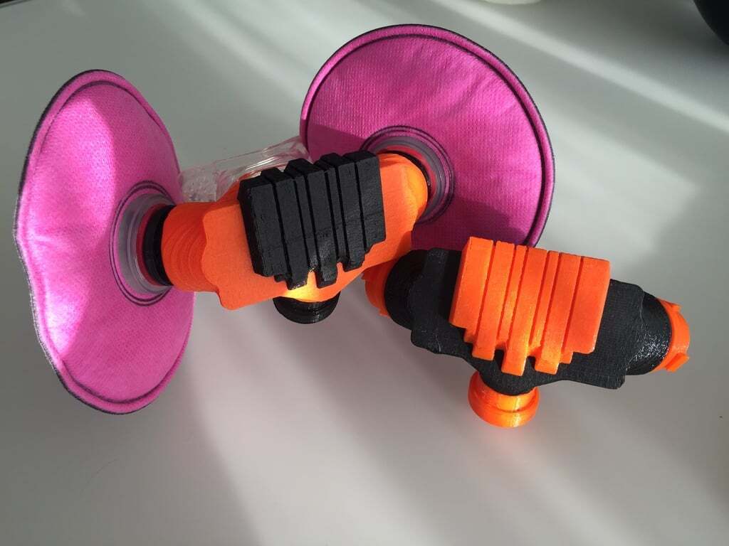 3D printed Functional Gas Mask / Respirator V3 (P100 3M Filter)・Cults