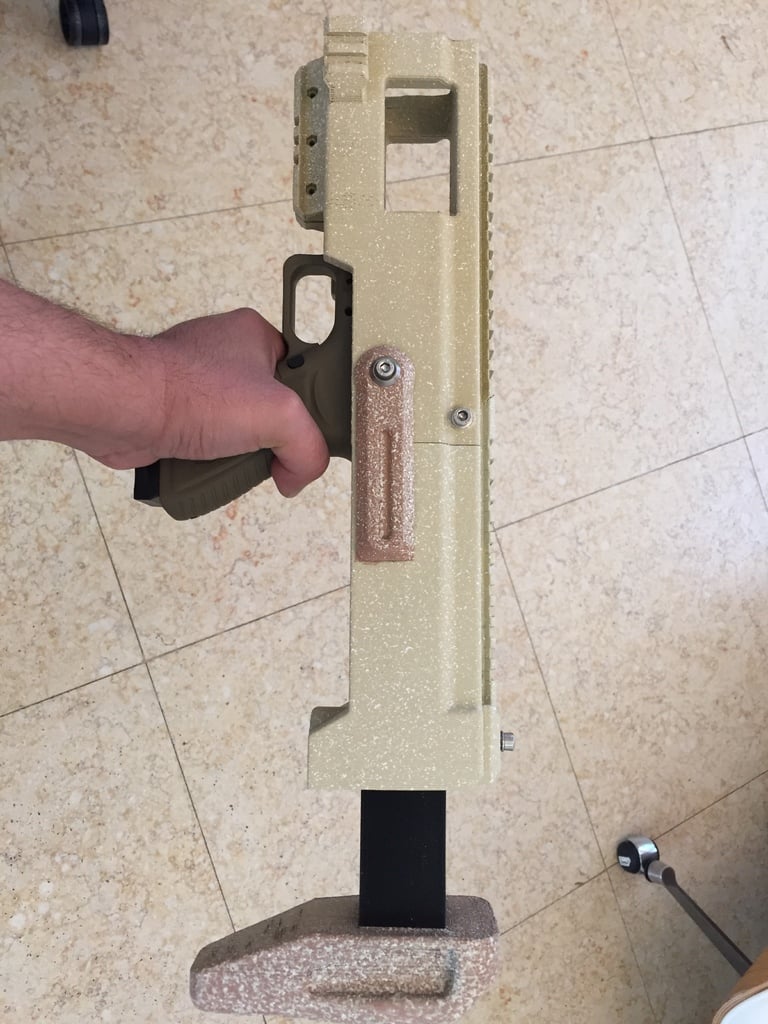 3D printing MINI & LARGE PDW (Airsoft Carbine Conversion Kit)・Cults