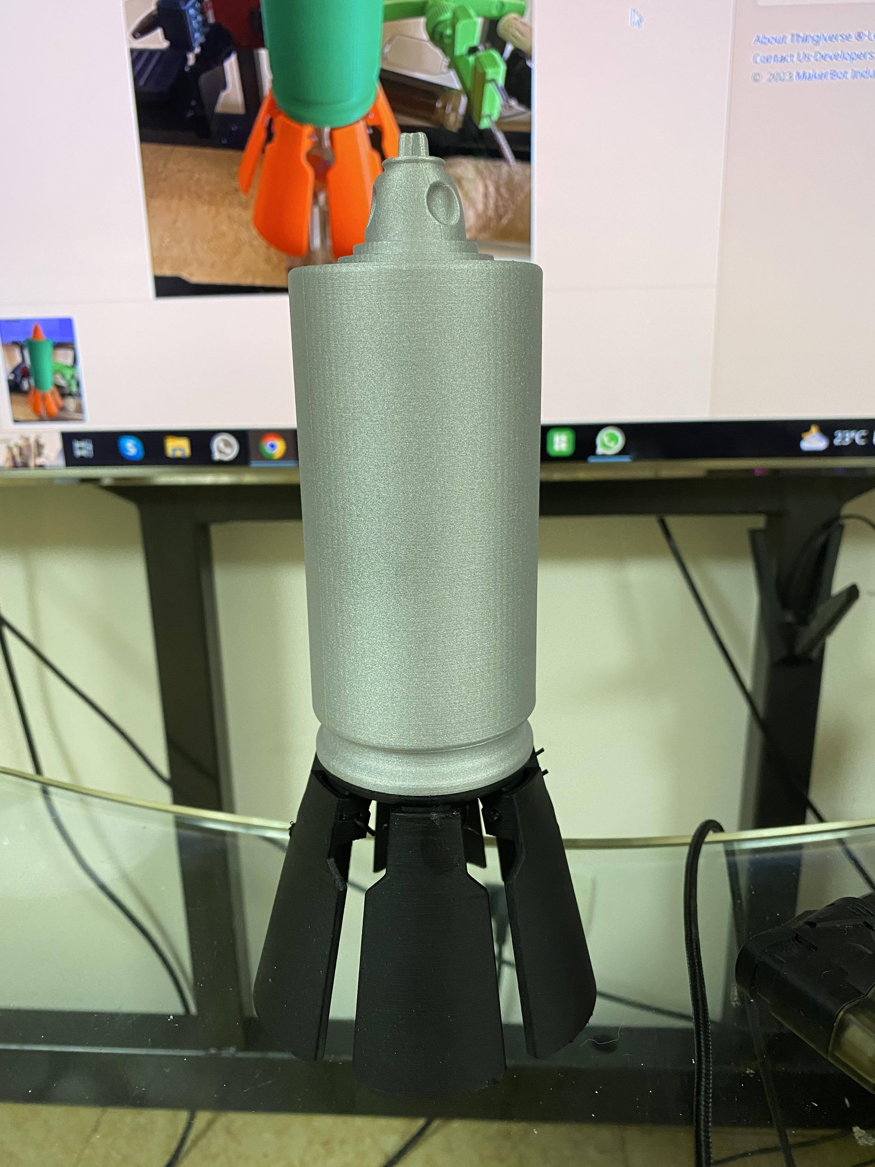 9N235 Submunición (Histórica / EOD / PROP) impreso en 3D・Cults