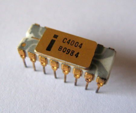 🥇 INTEL 4004 1st processor in the history almost 50 years ago・ STL File ...