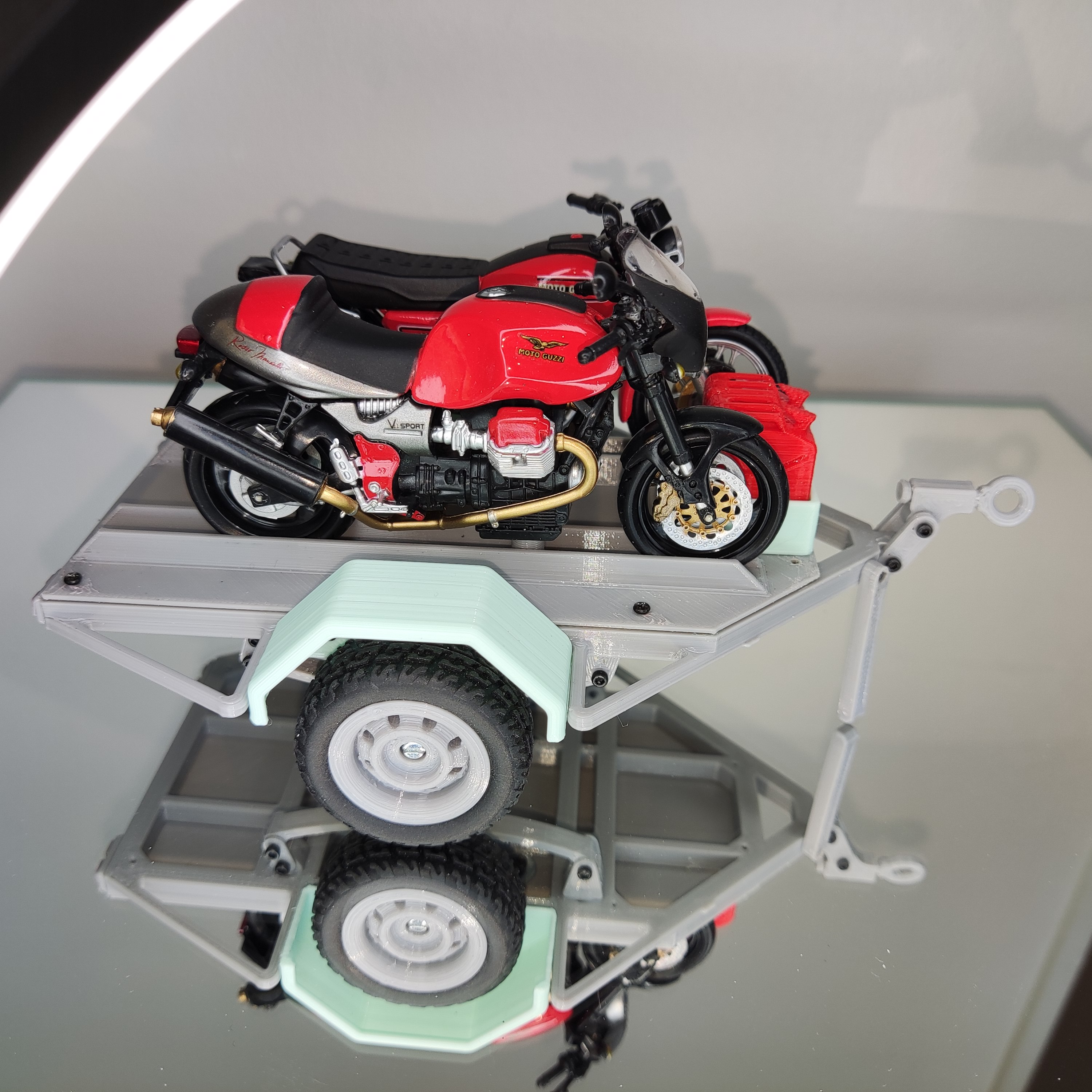 STL file MINI MICRO CRAWLER AXIAL SCX24 MOTOR CYCLES TRAILER 🚐 ・Design ...