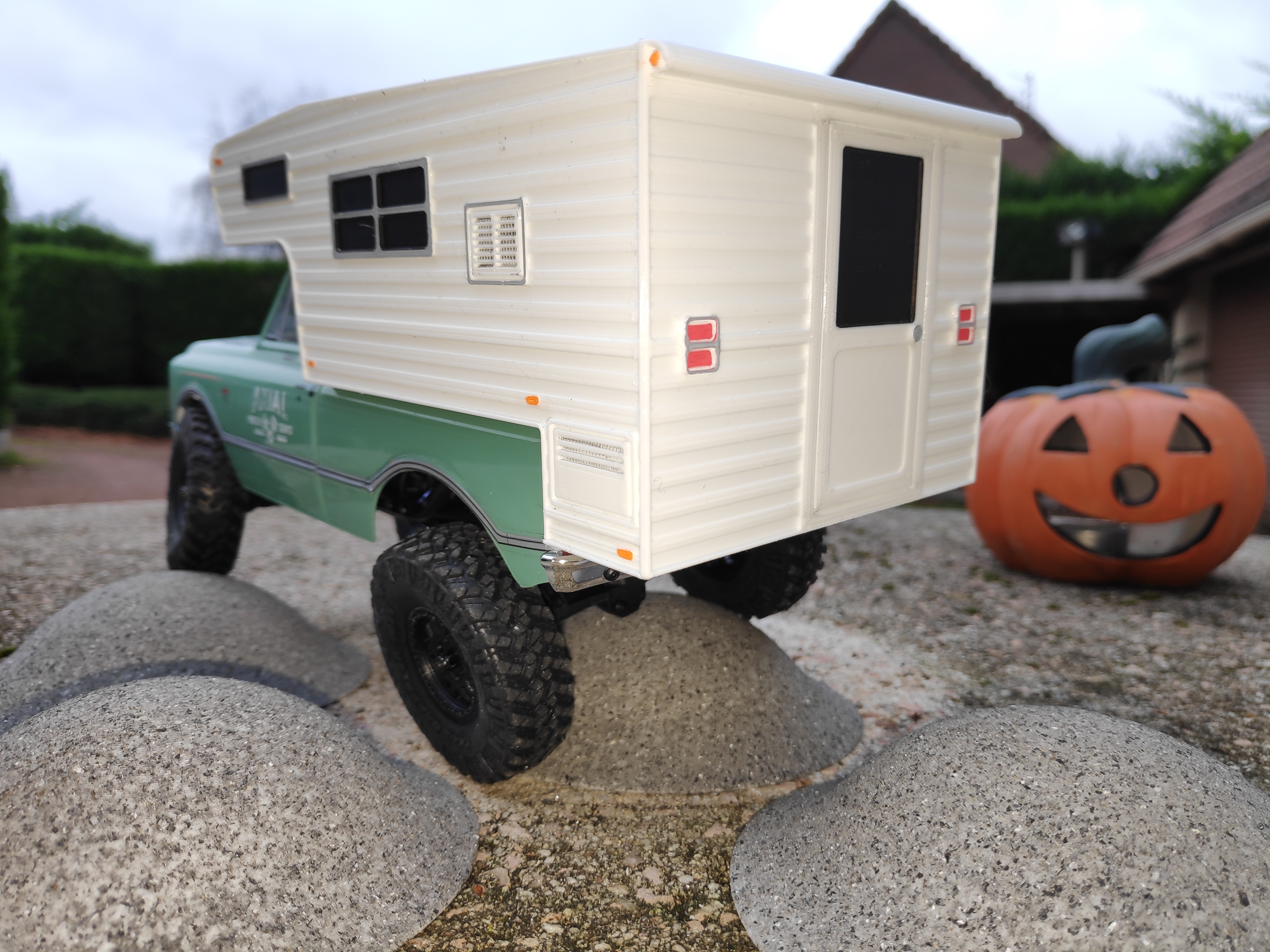 🚙 Axial SCX24 Chevrolet Chevy C10 Camping shell lightweight・ STL File ...