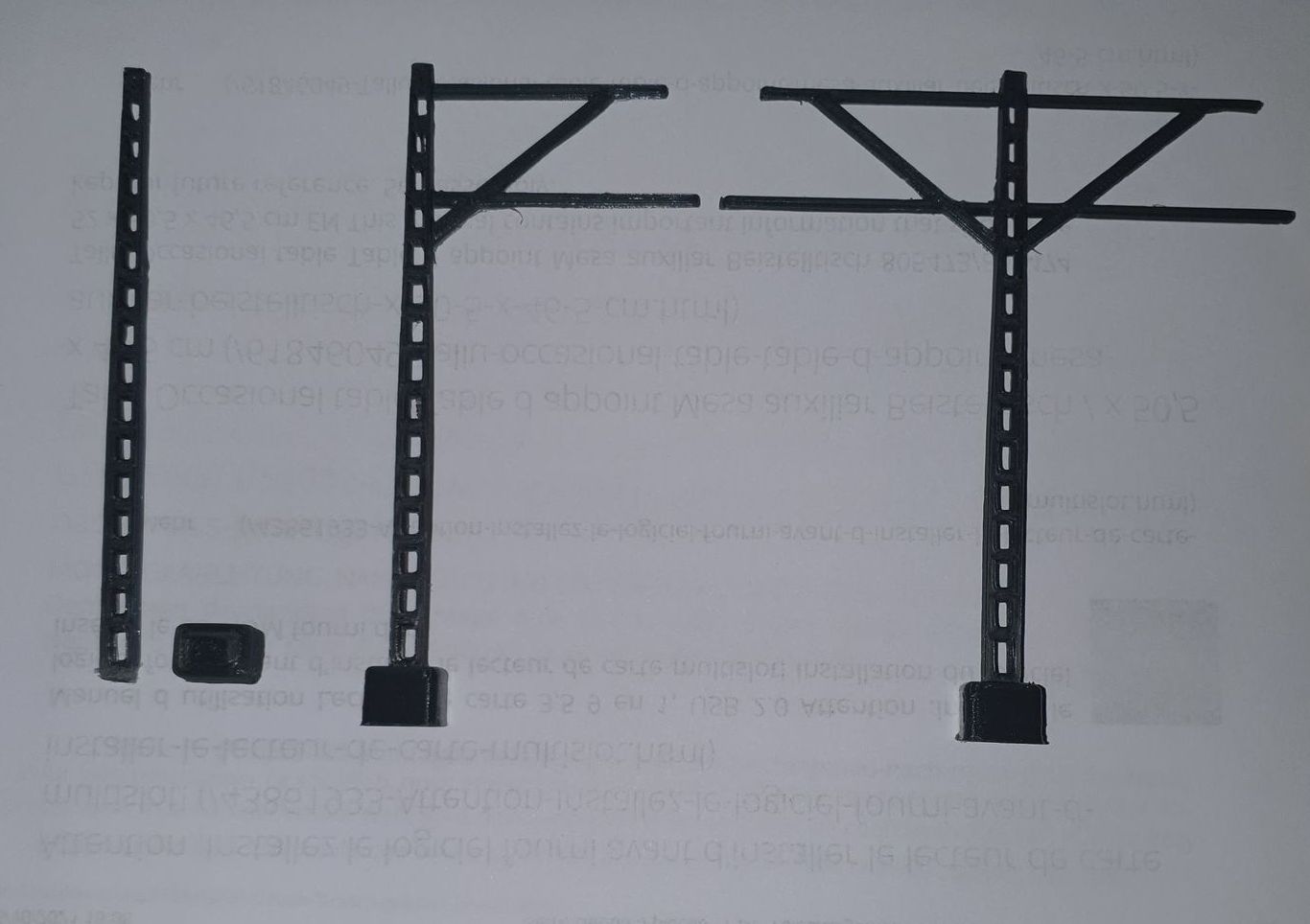Free STL file HO catenary poles 🚆 ・3D printer design to download・Cults
