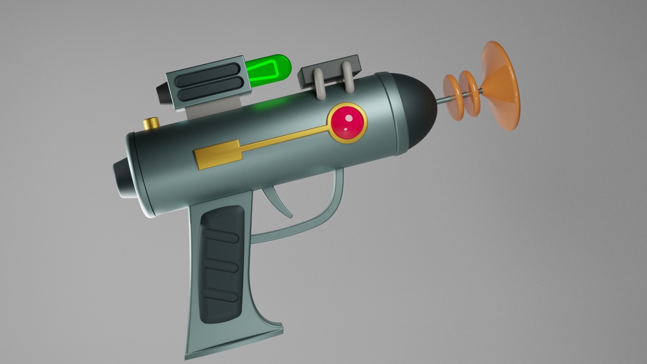 Free STL file rick and morty gun prop cosplay 3d model 🔫 ・3D printing ...