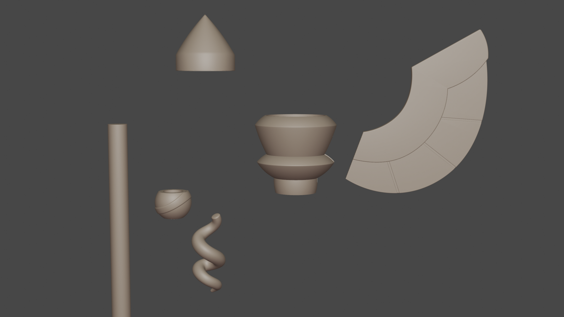 STL file Golden Guard staff from owl house 💂 ・3D printable model to ...