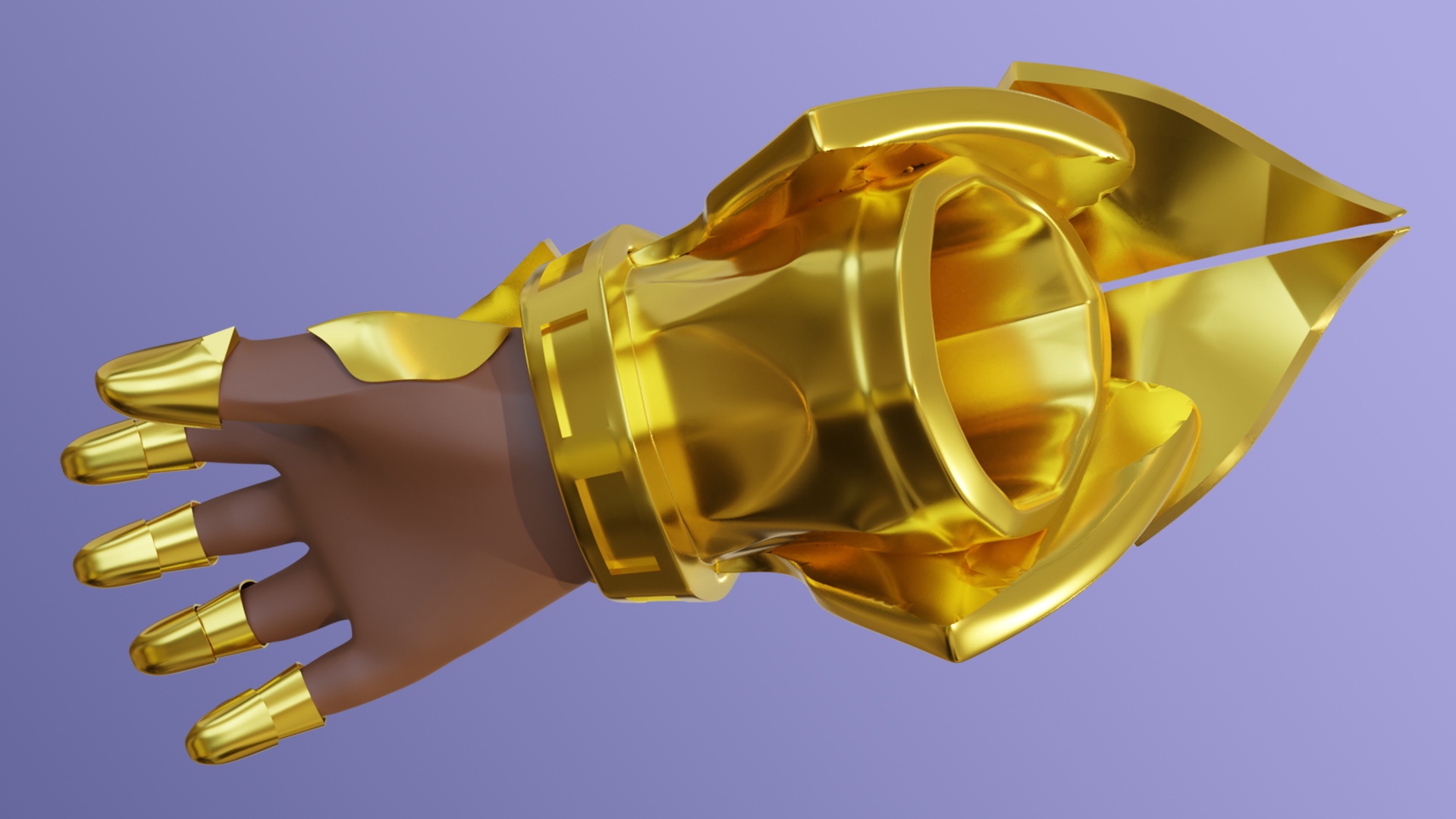 🧤 Ezreal Shuriman gauntlet glove league of legends cosplay 3D print ...