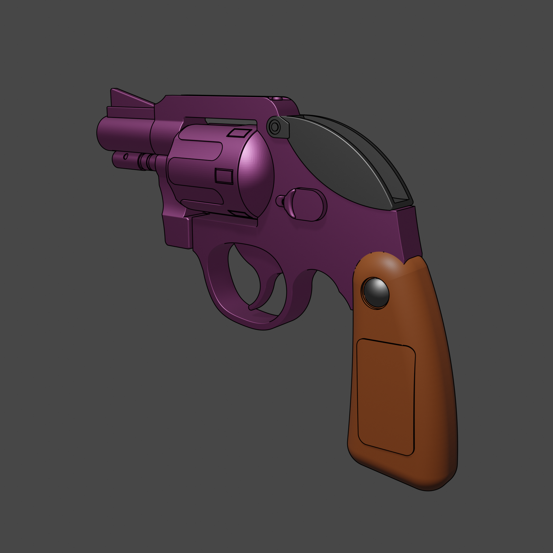 🔫 Jojo Mista gun revolver Bizarre Adventure for printing・ STL File for ...
