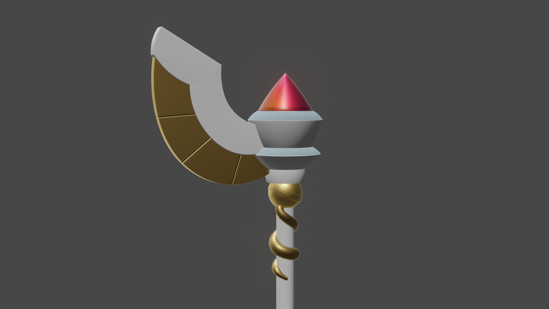 STL file Golden Guard staff from owl house 💂 ・3D printable model to ...