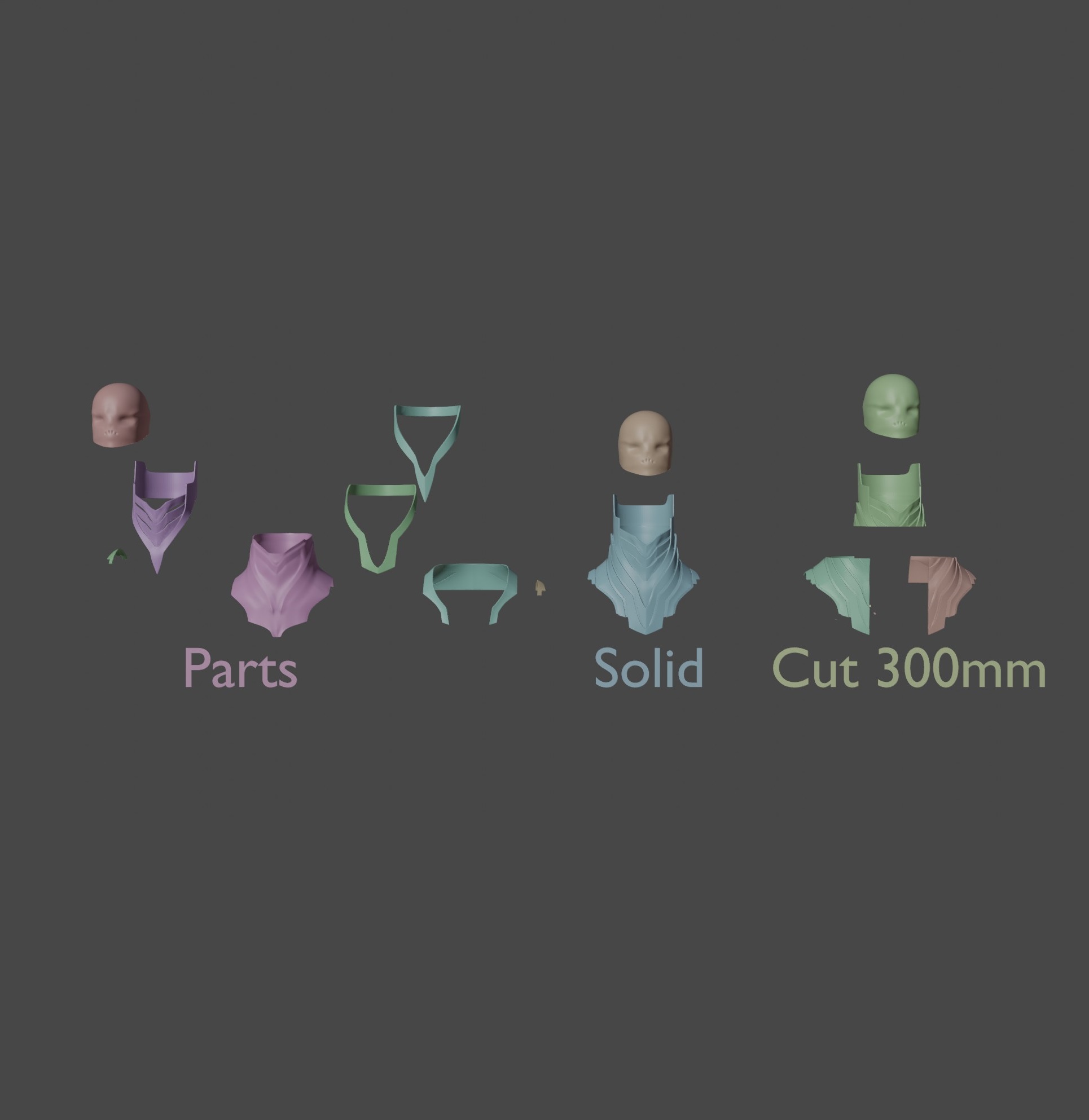 🎲 All for One mask 3d print・ STL File for 3D printing・Cults