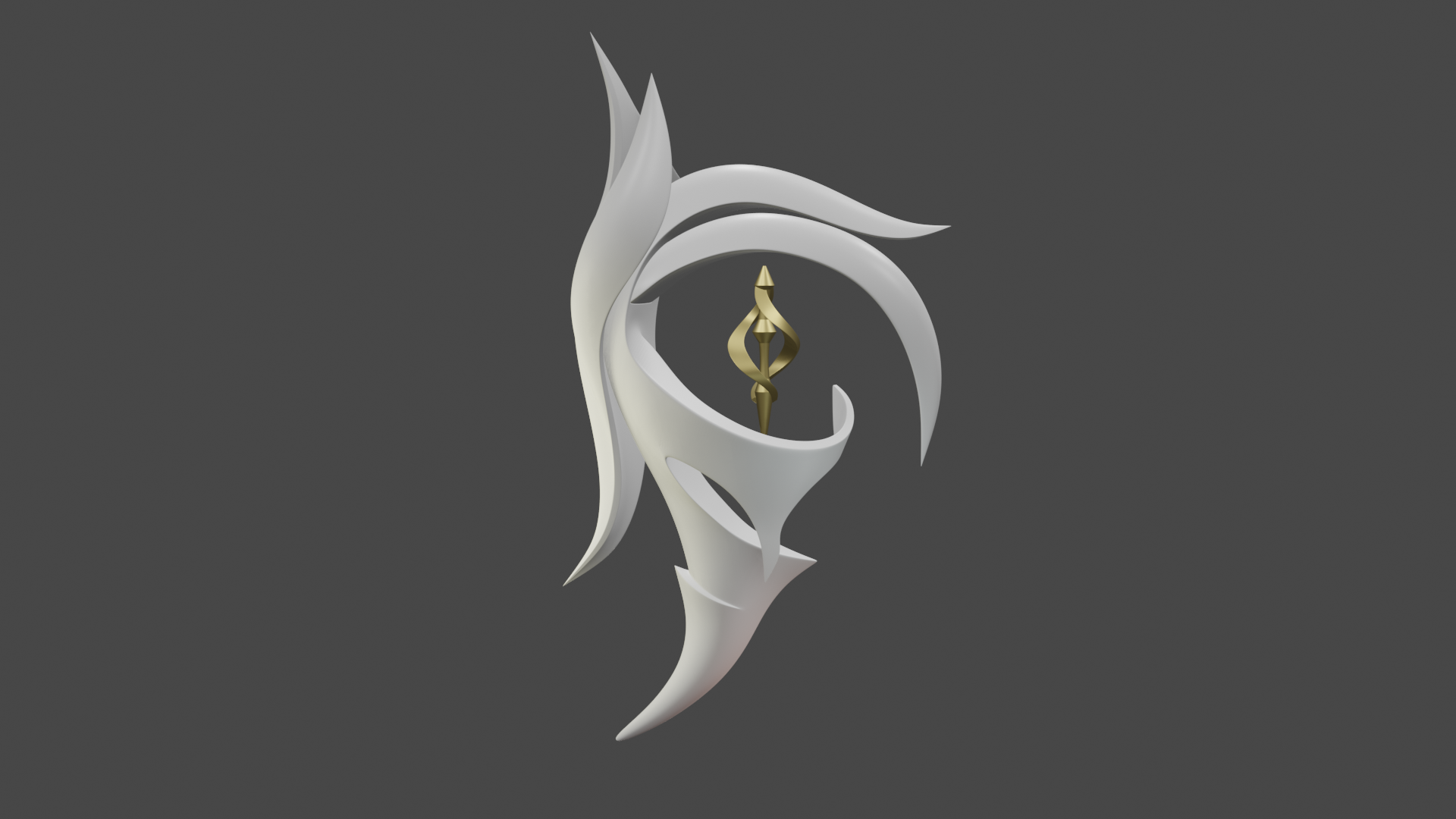 🎲 Genshin Impact The Fair Lady Signora Catalyst Cosplay Prop 3D print ...