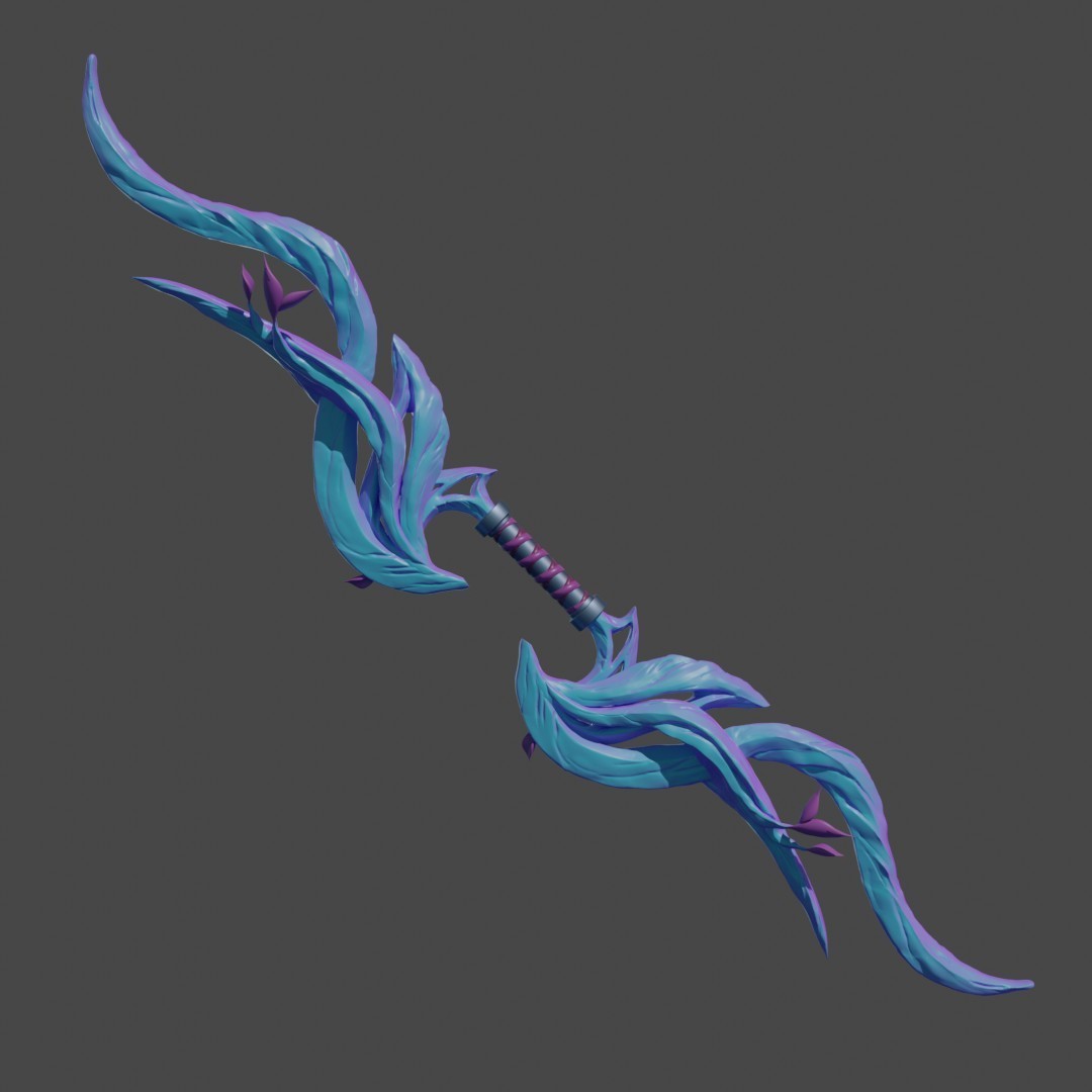 🌼 Spirit Blossom Kindred bow League of Legends LOL Cosplay print 3D ...