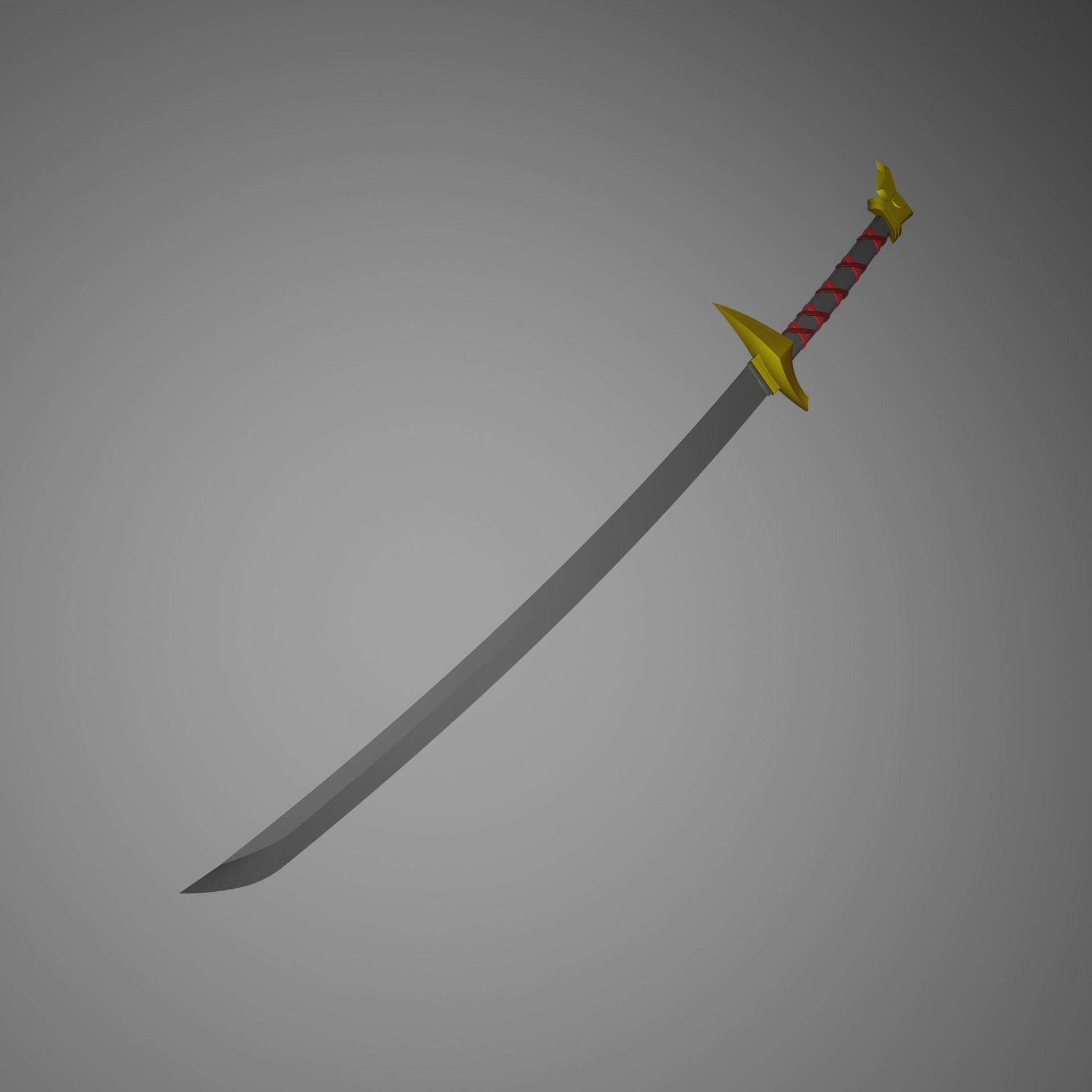 🗡️ YONE sword katana cosplay League of Legends LOL printing 3D print ...