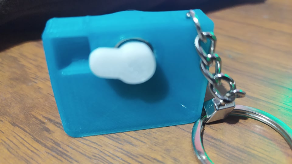 STL file MINI CAMERA KEYCHAIN 📷 ・3D printing design to download・Cults