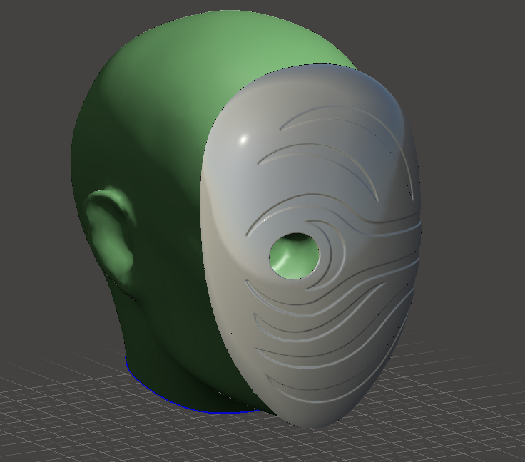 🎭 MASK FIRST APPEARANCE OBITO UCHIHA, NARUTO・ STL File for ・Cults