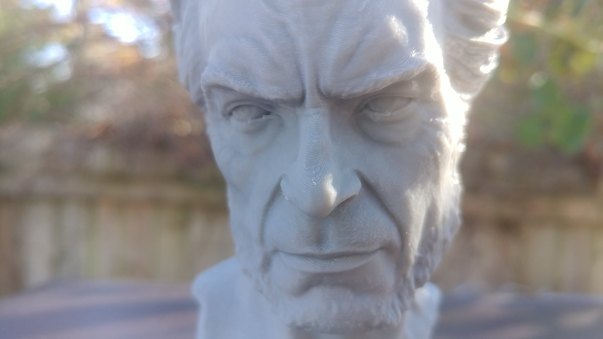 STL file Logan Wolverine bust model 👤 ・3D printer model to download・Cults