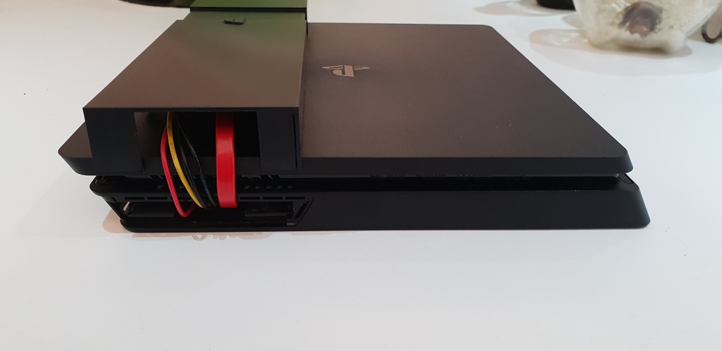 Free 3D file PS4 Slim large HDD case 🎮 ・3D printer model to download・Cults