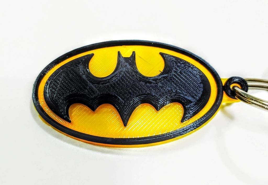 Free STL file Batman key chain 🔑 ・3D printer model to download・Cults