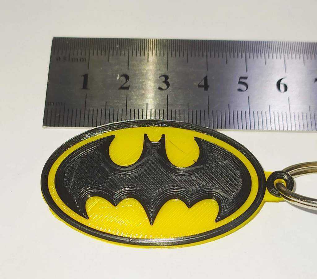 Free STL file Batman key chain 🔑 ・3D printer model to download・Cults