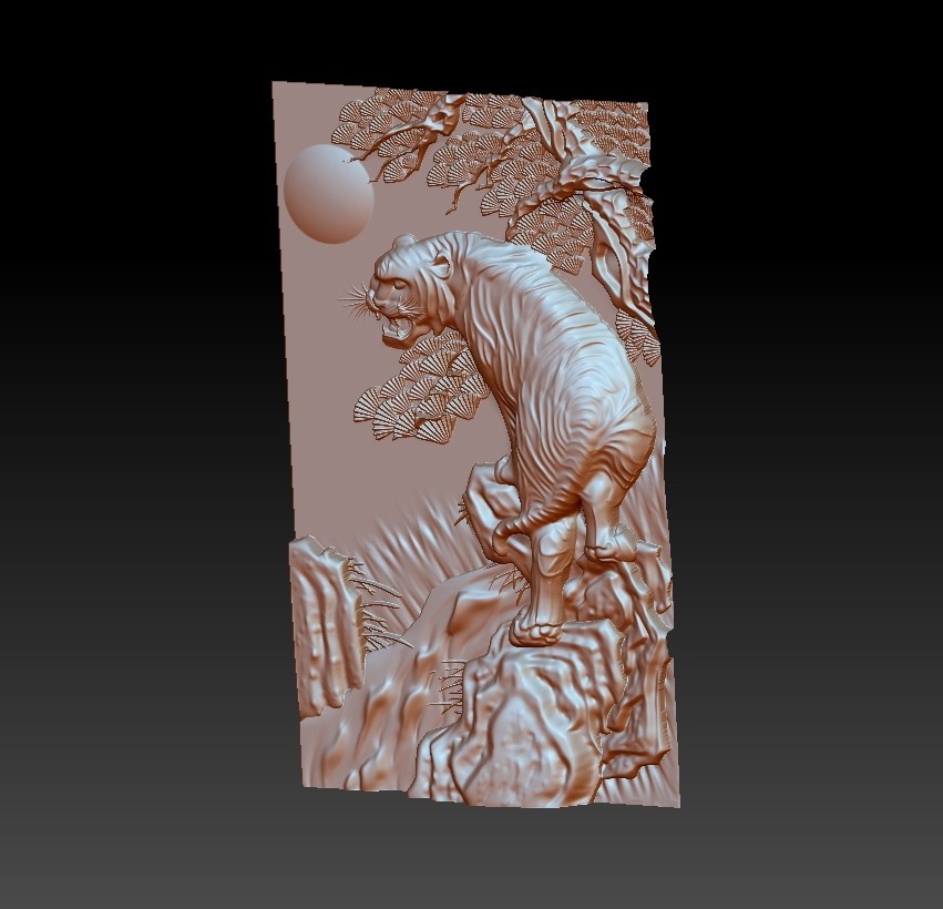 🐅 tiger・Free STL File for ・Cults