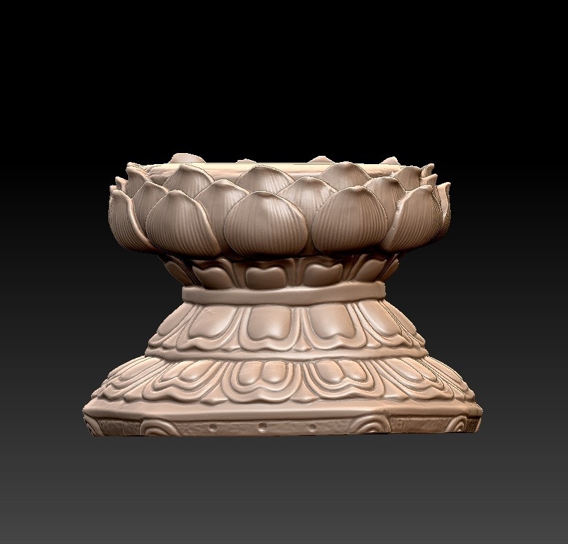 🪷 lotus seat・Free STL File for ・Cults