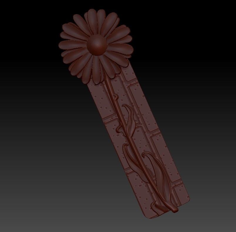 Free STL file daisy flower 3d model of relief 💐 (OBJ)・3D printer design ...