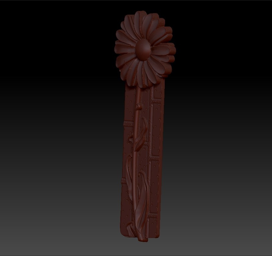 Free STL file daisy flower 3d model of relief 💐 (OBJ)・3D printer design ...