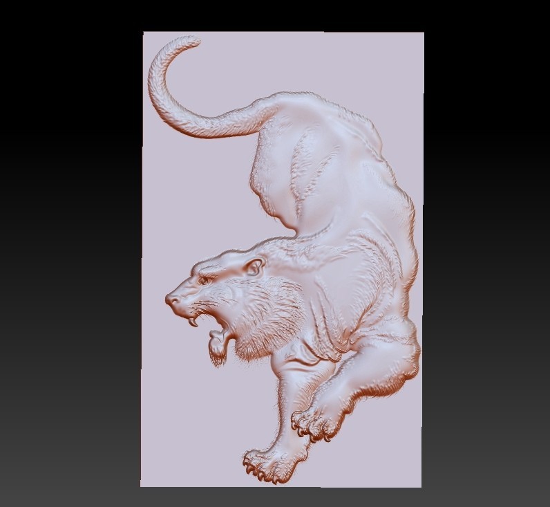 🐅 tiger・Free STL File for ・Cults