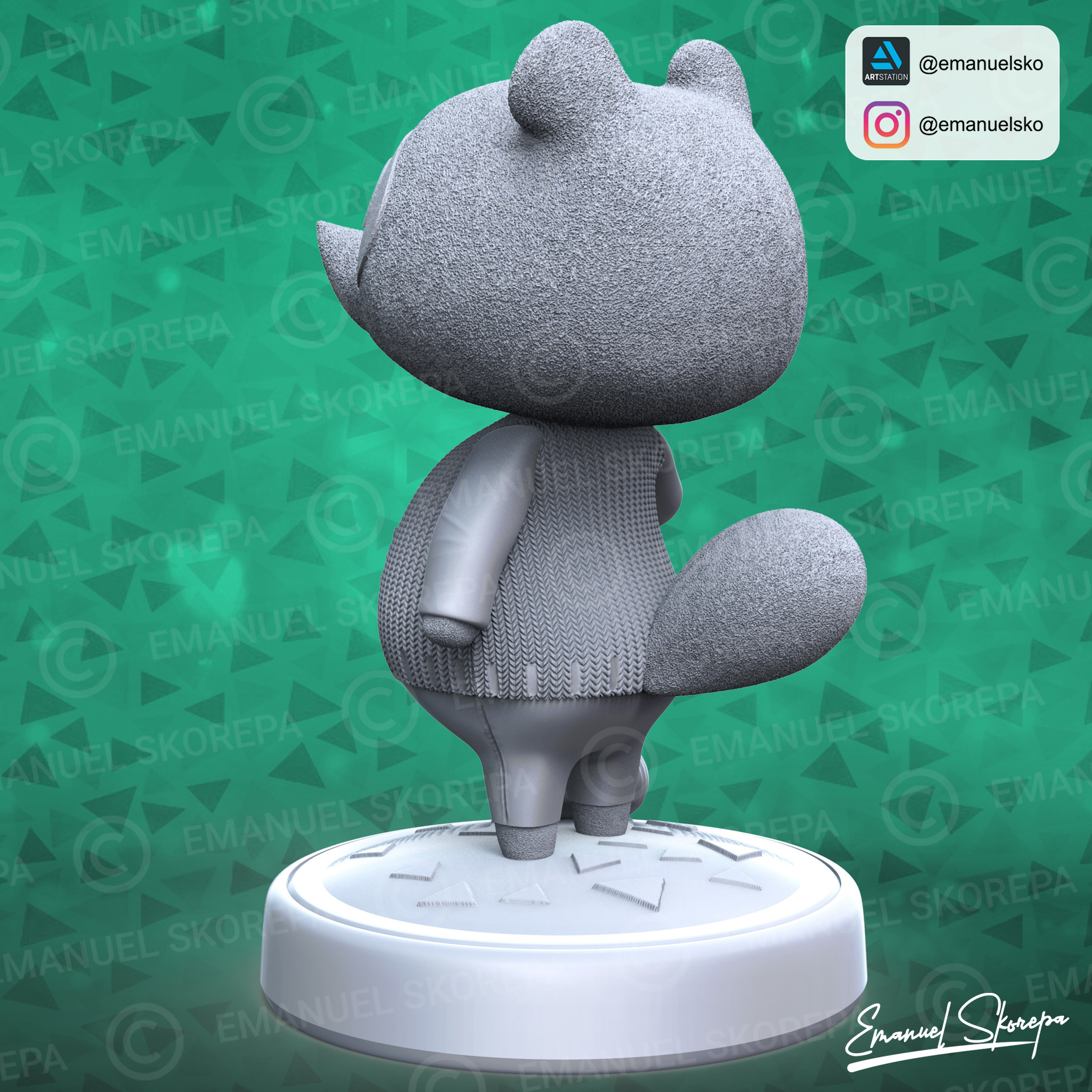 🎲 Tom Nook Animal Crossing・ 3D File for ・Cults