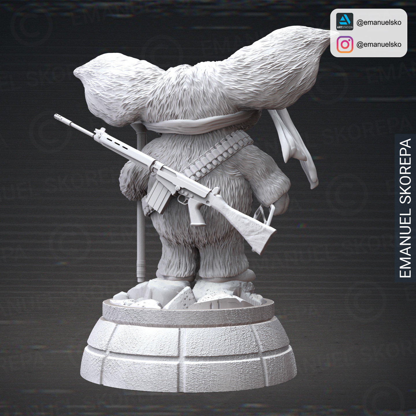 🎬 Gizmo Rambo・ 3D File for ・Cults