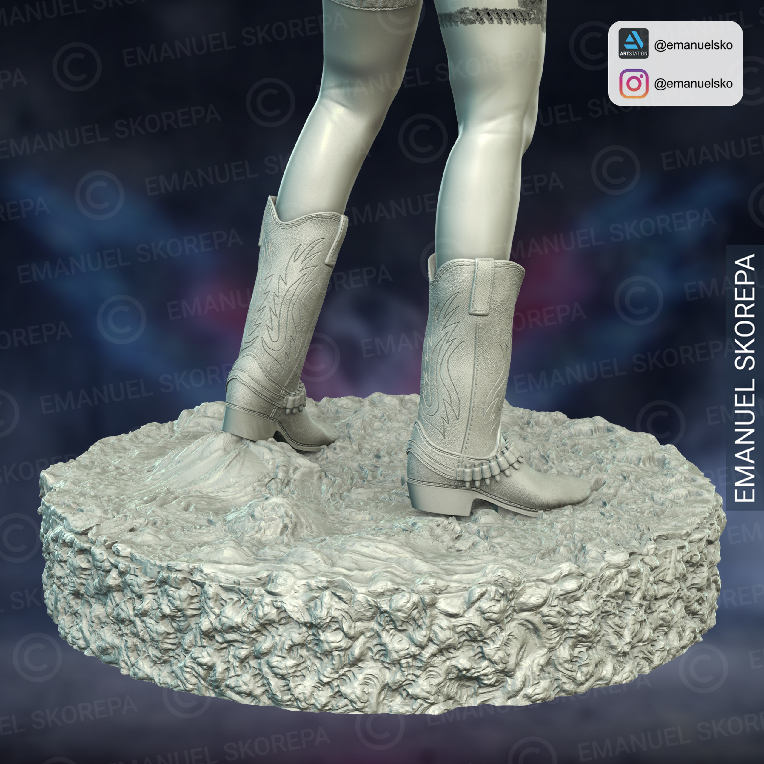 Fichier STL Nico Devil May Cry 5 😈・Modèle pour imprimante 3D à ...