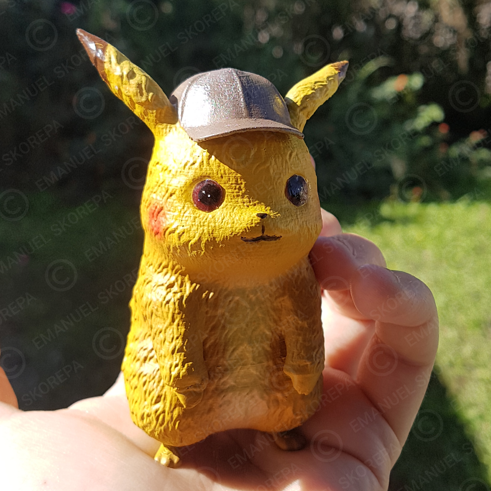 🕵️‍♂️ Detective Pikachu・ 3D File for ・Cults