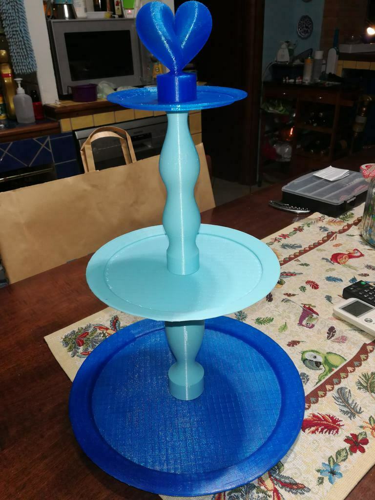 Free 3D file Food riser (display) 🧁 ・3D printing template to download・Cults