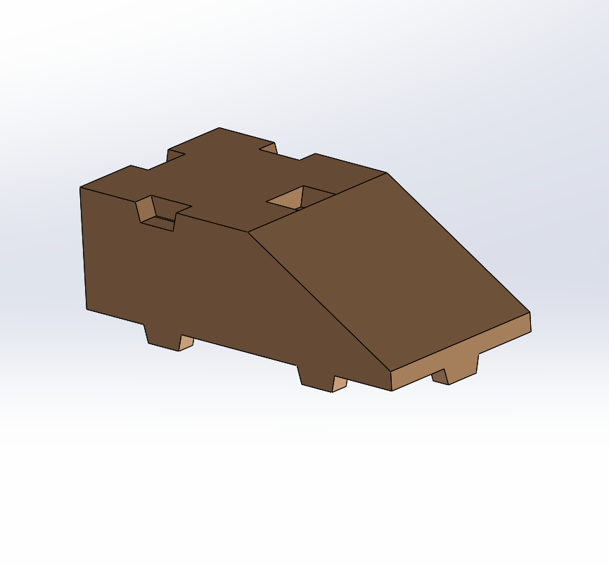 Free STL file Tego 1-panel roof 🚧 ・3D printer model to download・Cults