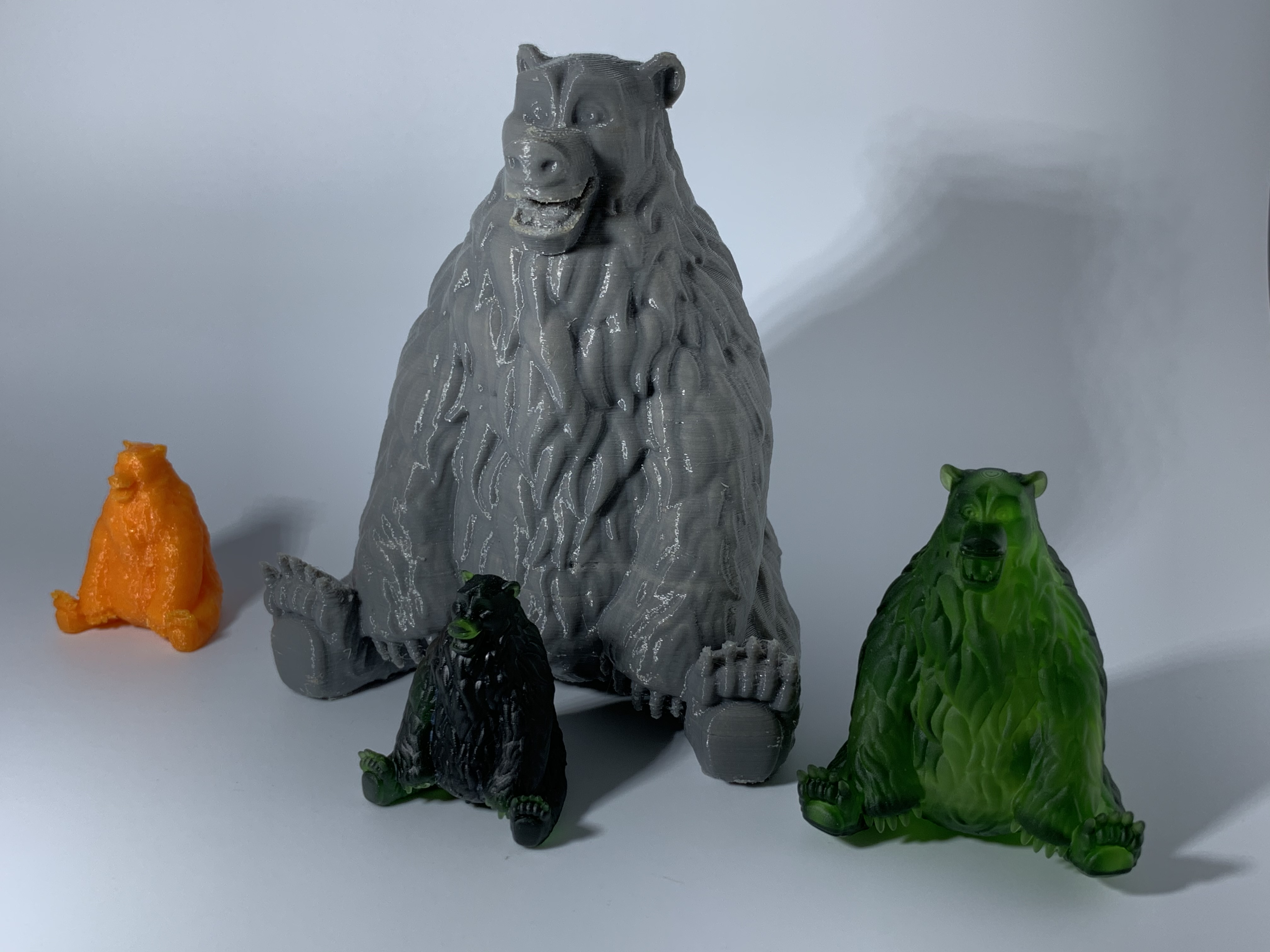 🐻 Cartoon Bear・Free STL File for ・Cults