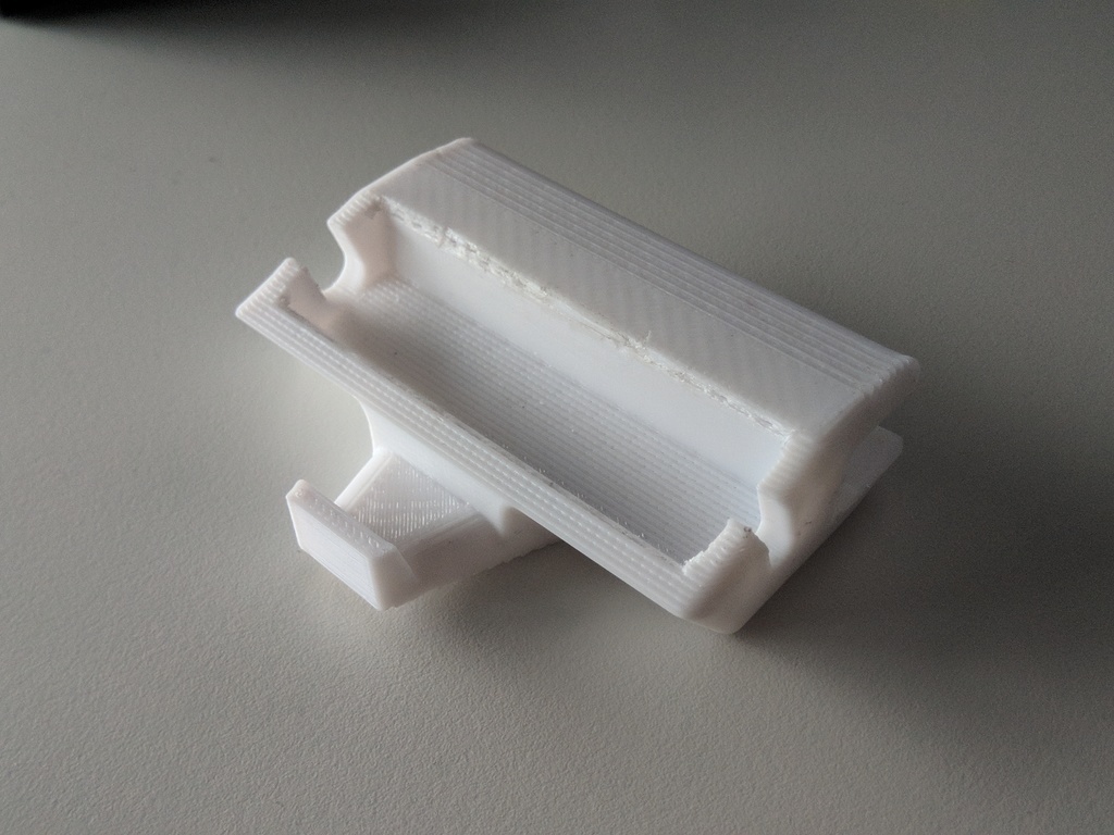 STL file Plantronics Blackwire 300/315/C3200/.. - Desk Headset Clamp ...