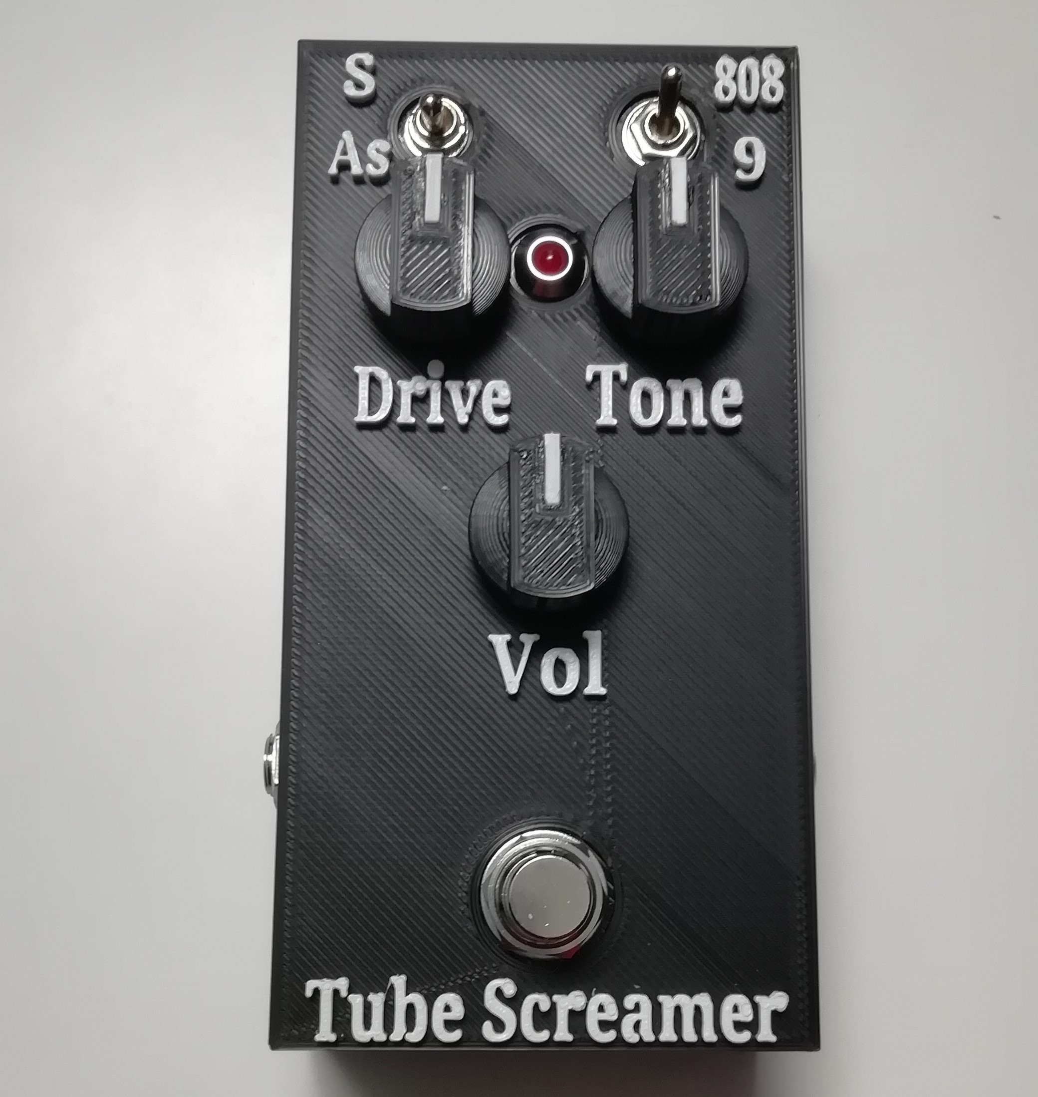 STL file TS808-TS9 guitar effect pedal 🎸 ・3D printer model to download ...