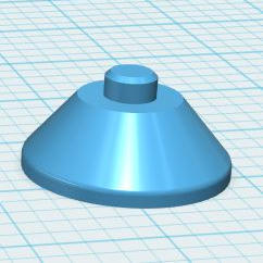 STL file base-round-001 🎨・3D printing design to download・Cults
