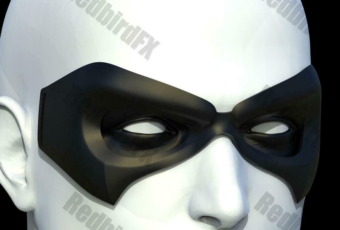 🎭 Máscara Robin Arkham Origins・Archivo STL para Impresión 3D・Cults