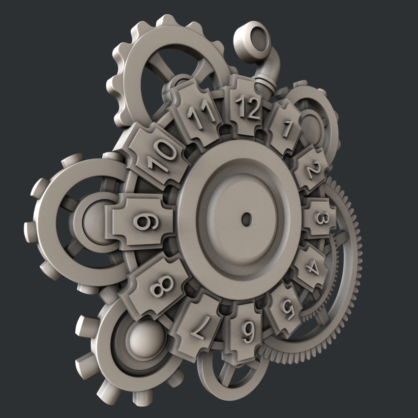 STL file clock c23 🕰️・3D print design to download・Cults