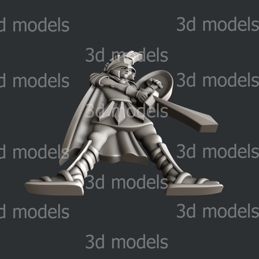Archivo STL Soldado Romano 🎨 ・Plan imprimible en 3D para descargar・Cults