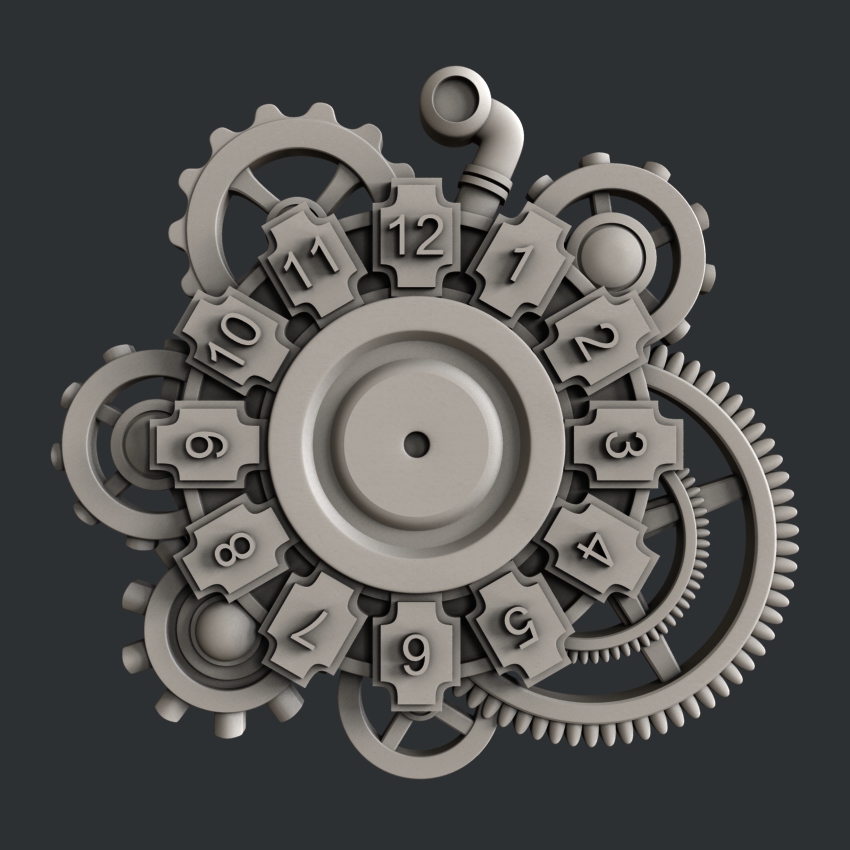 STL file clock c23 🕰️・3D print design to download・Cults