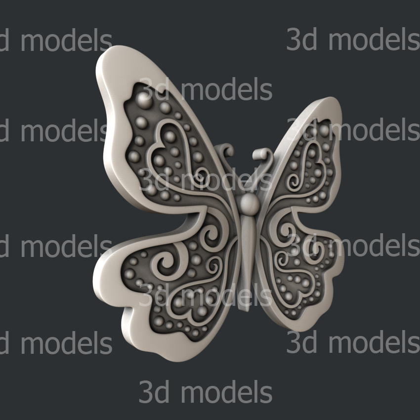 STL file Set butterfly 🦋 ・3D printable model to download・Cults