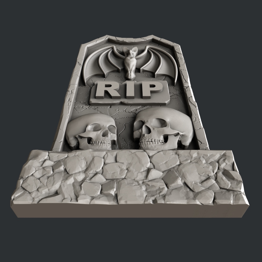 STL file tombstones 🖨️ ・3D print design to download・Cults
