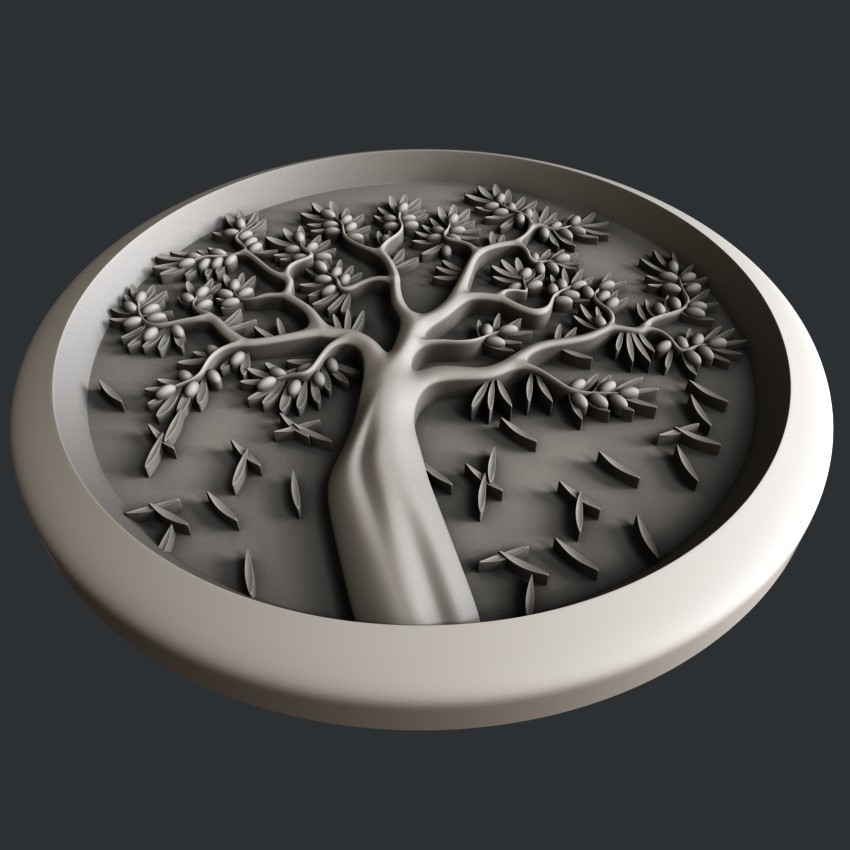 STL file tree olive 🌳 ・3D print object to download・Cults