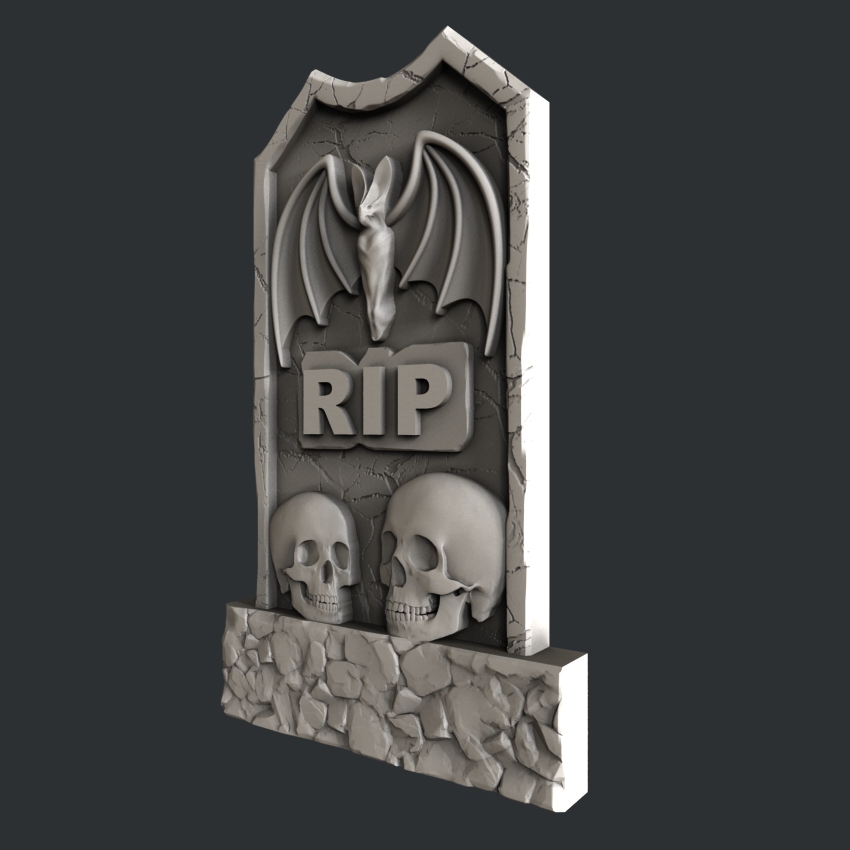 STL file tombstones 🖨️ ・3D print design to download・Cults