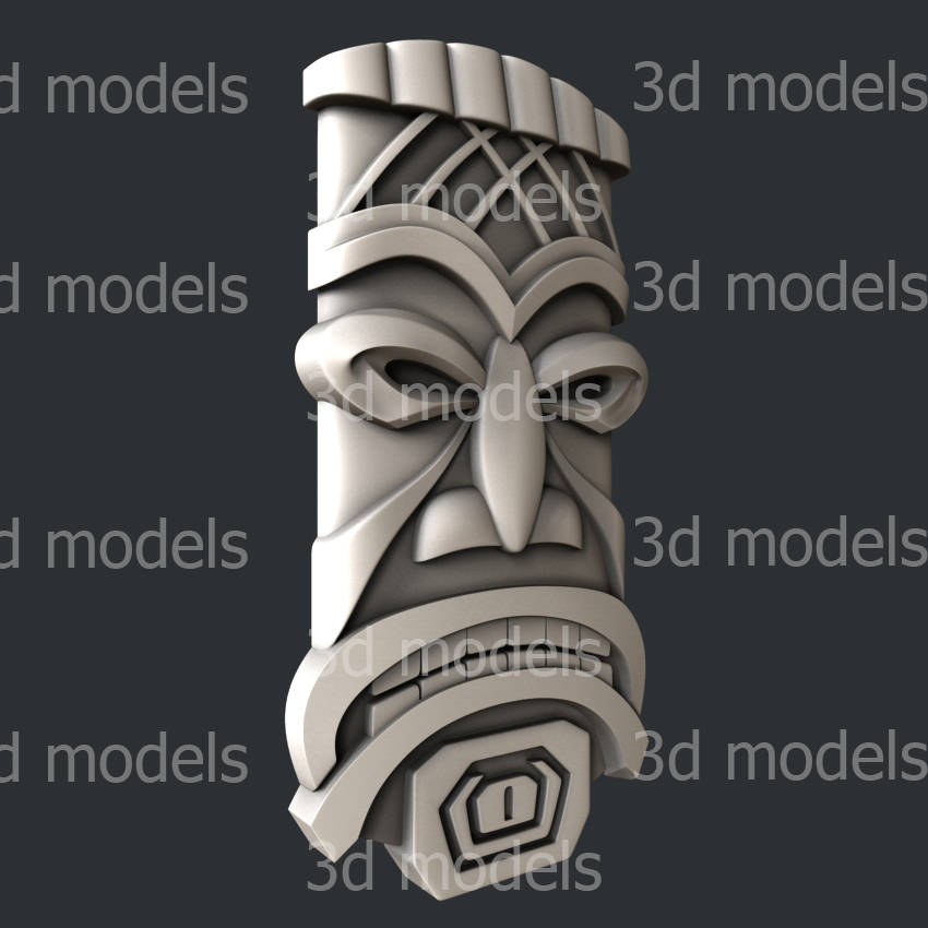 🖨️ Totem set2・ STL File for ・Cults