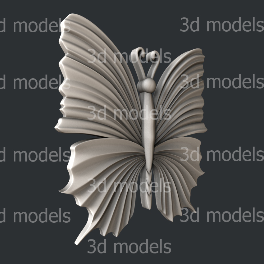 STL file Set butterfly 🦋 ・3D printable model to download・Cults